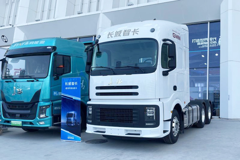 中 GWM, 1,050마력의 하이브리드 트럭 공개