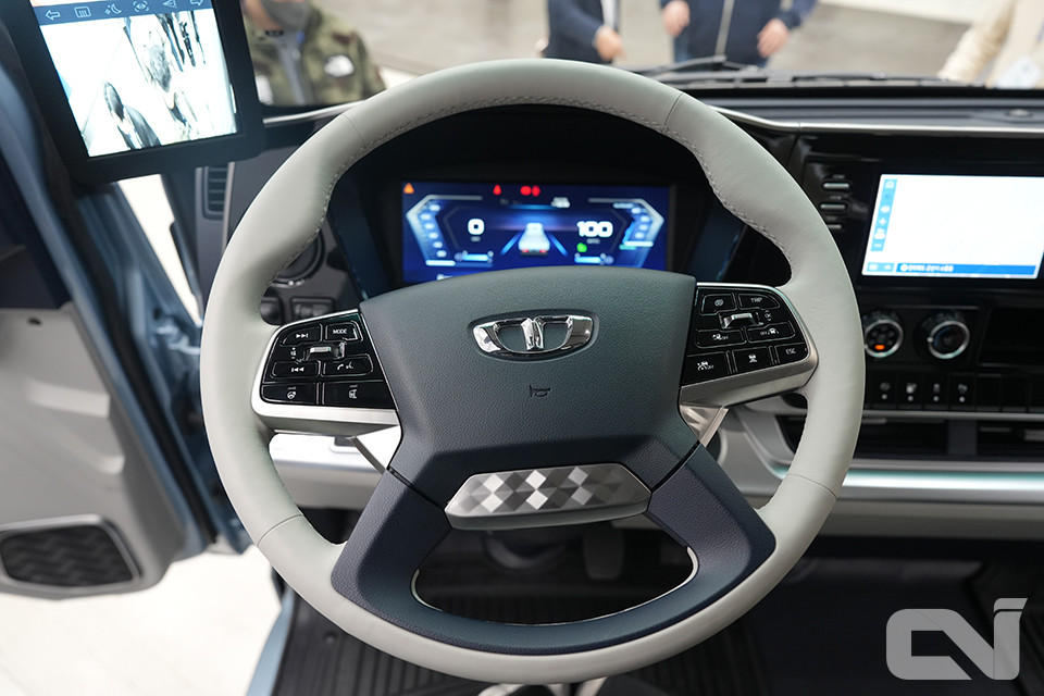 타타대우모빌리티의 첫 작품은국내 최초 준중형급 전기트럭 '기쎈(GIXEN)'